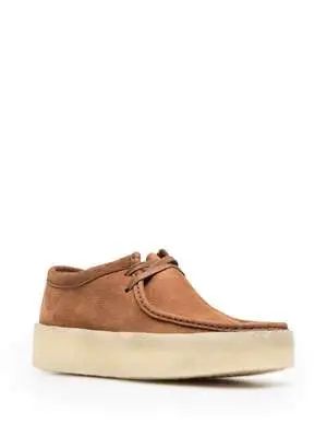 Clarks Leather Lace-up Shoes - Brown