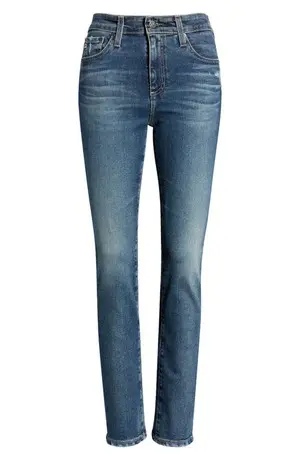 Ag Mari Mid-rise Slim Straight-leg Jeans - 9 Years Method