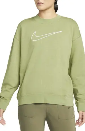 Nike Dri-fit Get Fit Sweatshirt Alligator/white