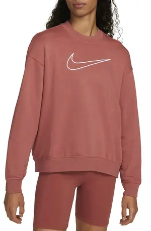 Nike Dri-fit Get Fit Sweatshirt Canyon Rust/ White