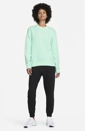 Nike Dri-fit Get Fit Sweatshirt - Mint Foam/ White