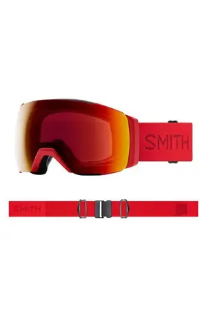 SMITH I/o Mag™ 185mm Snow Goggles Lava / Chromapop Red Mirror