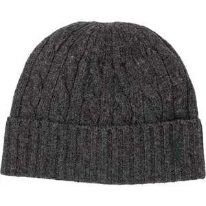 Polo Ralph Lauren Classic Cable Beanie Barclay Grey Heather