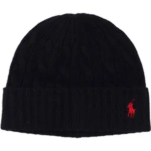 Polo Ralph Lauren Classic Cable Beanie - Black Black
