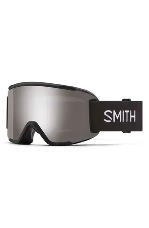 SMITH Smith Squad 180mm ChromaPop™ Snow Goggles Black/platinum Mirror