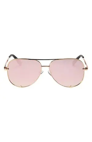 FIFTH & NINTH Polarized Aviator Sunglasses - Gold/opal