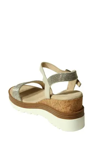 Vaneli Cedra Platform Wedge Sandal - Dove