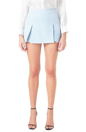 Endless Rose Box Pleat Shorts For Women
