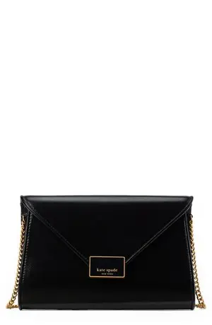 Kate Spade New York Medium Anna Leather Envelope Clutch