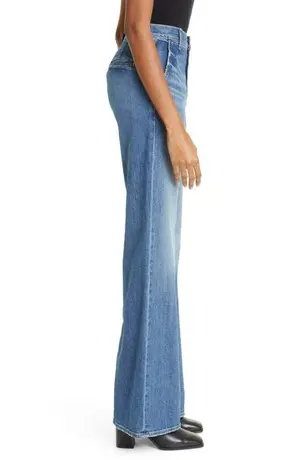 NILI LOTAN Anna High-waist Wide-leg Jeans
