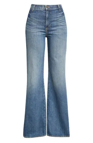 NILI LOTAN Anna High-waist Wide-leg Jeans