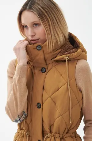 Barbour Orinsay Quilted Hooded Vest