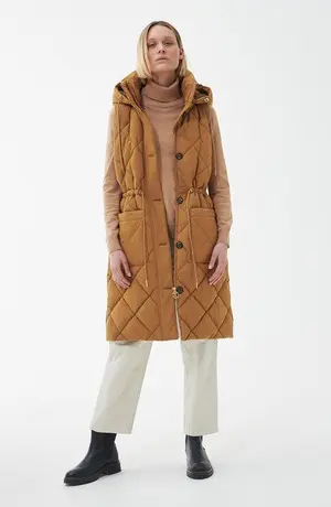 Barbour Orinsay Quilted Hooded Vest