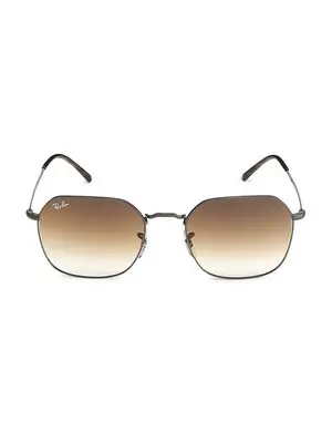 Ray-ban Rb3694 Jim 55mm Geometric Sunglasses Gunmetal