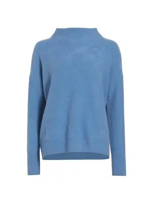 Vince Women's Boiled Cashmere Sweater - Sand Shell  Palisade