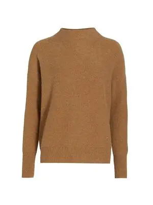 Vince Women's Boiled Cashmere Sweater - Sand Shell  Sand Shell