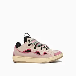 LANVIN Curb Fw Sneakers Skdk02 Drag H22 Pink/black