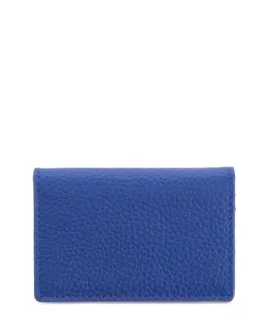 ROYCE NEW YORK Executive Leather Card Case - Cobalt Blue