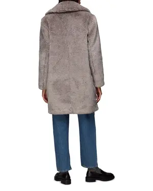 Whistles Imogen Faux Fur Coat