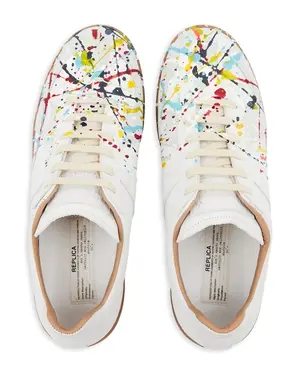 MAISON MARGIELA Replica Painter Low Top Sneakers - Off White