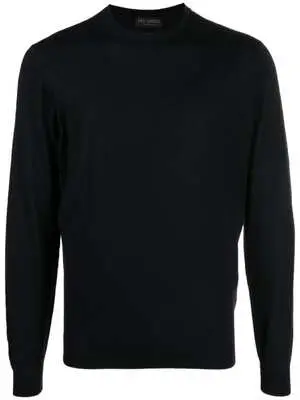 DELL'OGLIO Merino Wool Crew-neck Jumper
