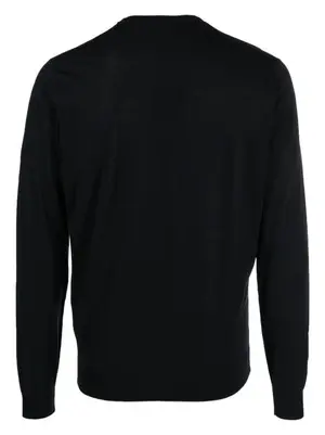 DELL'OGLIO Merino Wool Crew-neck Jumper