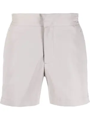 Frescobol Carioca Straight-leg Swim Shorts - Grey