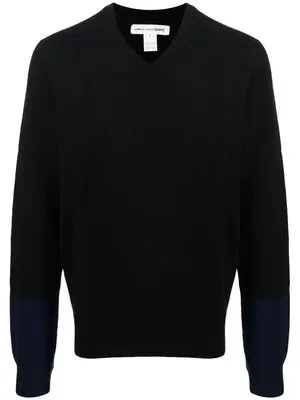 Comme Des Garçons V-neck Jumper