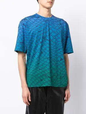 Off-White Monogram-print Faded T-shirt