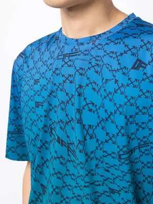 Off-White Monogram-print Faded T-shirt