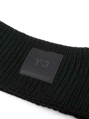 Y3 Logo Patch Hair Band