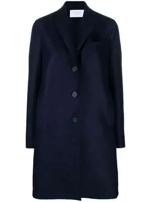 Harris Wharf London Single-breasted Wool Coat