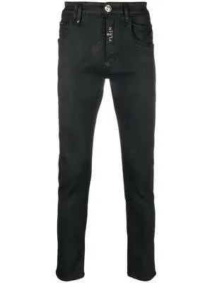 Philipp Plein Skull Patch Skinny-cut Jeans
