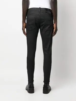 Philipp Plein Skull Patch Skinny-cut Jeans