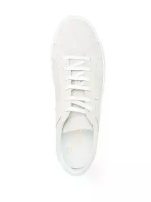 BILLIONAIRE Low Top Leather Sneakers - White