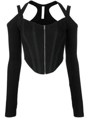 DION LEE Shift-loop Corset Top