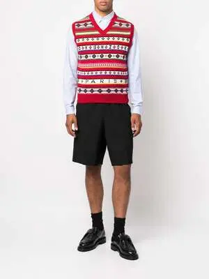 Kenzo Fair Isle-knit Vest