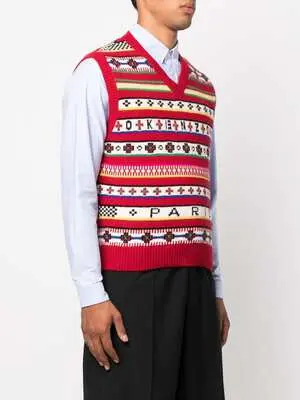 Kenzo Fair Isle-knit Vest