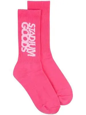 STADIUM GOODS® Logo Crew Socks - Pink