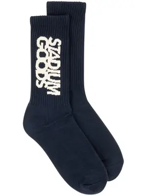 STADIUM GOODS® Logo Crew Socks - Blue