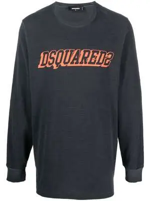 Dsquared2 Logo-print Long-sleeve Sweatshirt