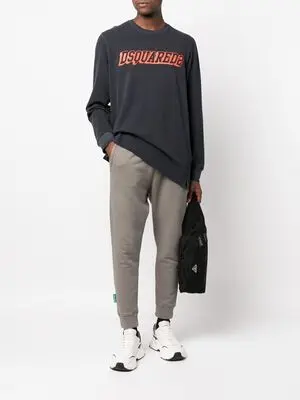 Dsquared2 Logo-print Long-sleeve Sweatshirt