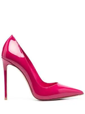LE SILLA 120mm Eva Patent Leather Pumps - Pink