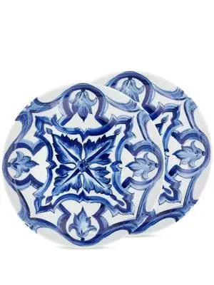 Dolce & Gabbana Set-of-two Soup Bowls - Blue