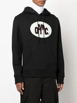 OAMC Logo-patch Pullover Hoodie