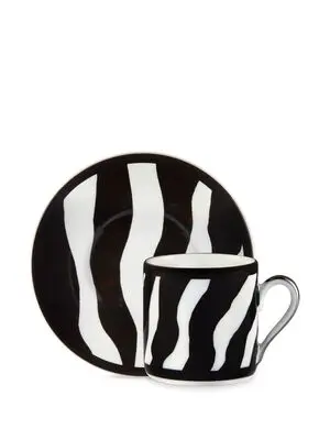 Dolce & Gabbana Zebra Espresso-saucer Set