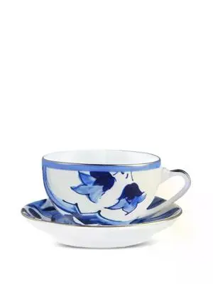 Dolce & Gabbana Blu Mediterraneo Porcelain Tea Set - Blue