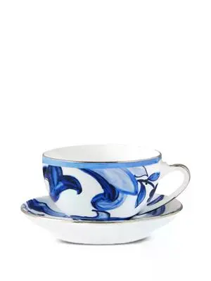 Dolce & Gabbana Archive-print Tea Set - White