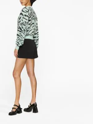 Alessandra Rich Zebra-print Cardigan