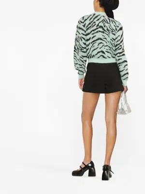 Alessandra Rich Zebra-print Cardigan